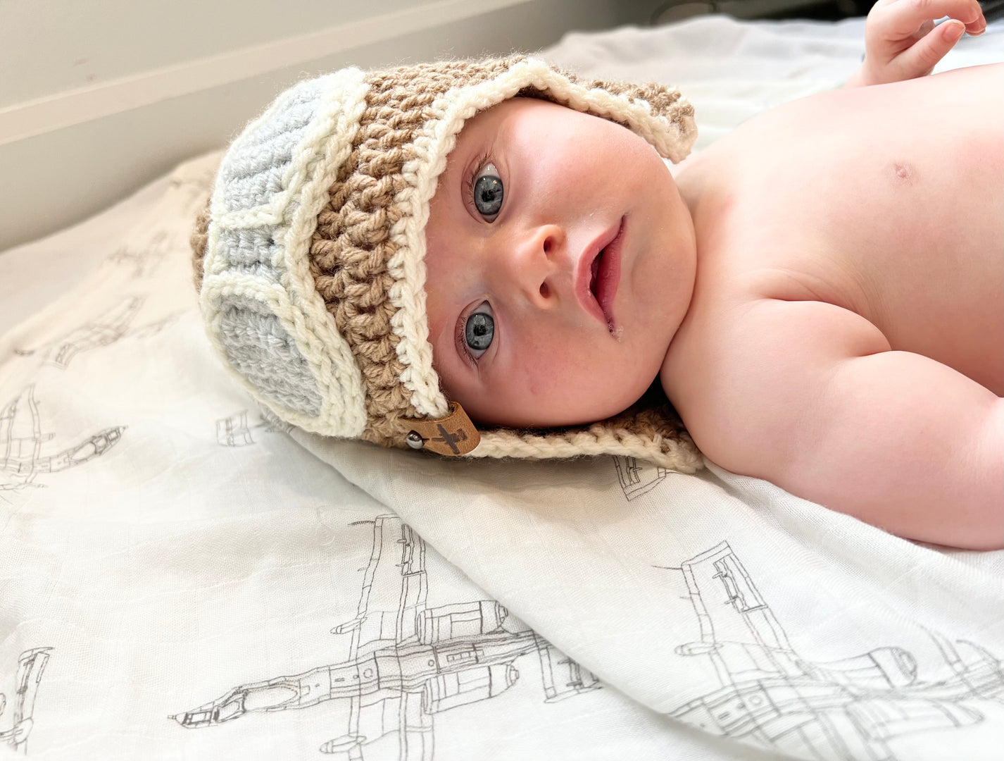 A-10 Blueprint Fighter Jet Muslin Swaddle/Blanket - Lil Posh Shop – LIL ...